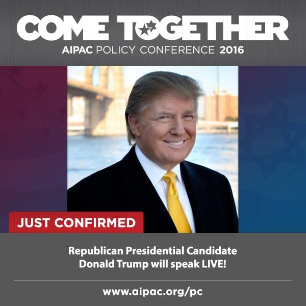 How Donald Trump Exposed AIPAC – ReThinking Foreign Policy
